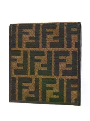 Fendi 1990-2000s Zucca Wallet Purse