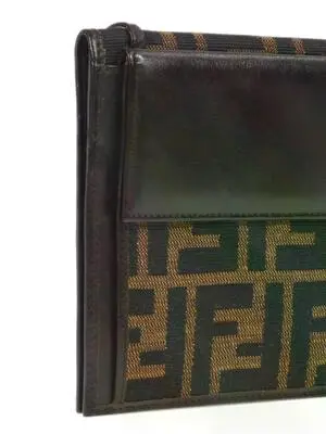 Fendi 1990-2000s Zucca Wallet Purse
