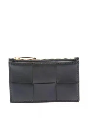 Bottega Veneta 2020s Leather Wallet - Black