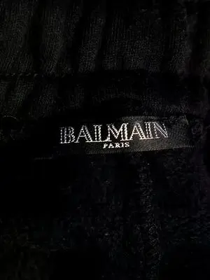 Balmain Cotton Jersey Track Pants