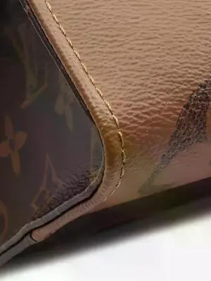 LOUIS VUITTON 2021 Onthego East West Monogram Tote Bag - Brown