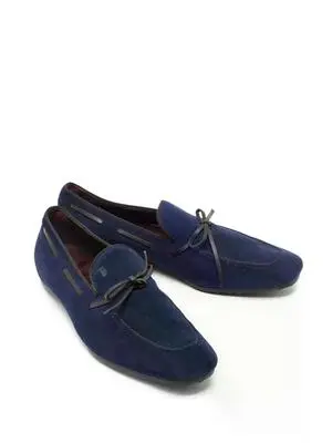 TOD'S Suede Boat Shoes
