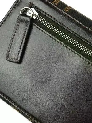 Fendi 1990-2000s Zucca Leather Wallet