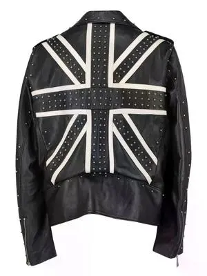 John Richmond Leather Biker Jacket
