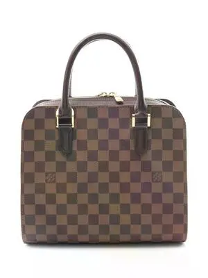 LOUIS VUITTON PRE-OWNED 2003 Damier Ebene Triana Handbag - Brown
