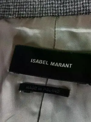 ISABEL MARANT VINTAGE Single-breasted Houndstooth Blazer