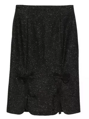 John Galliano Black Wash Bottoms For Women