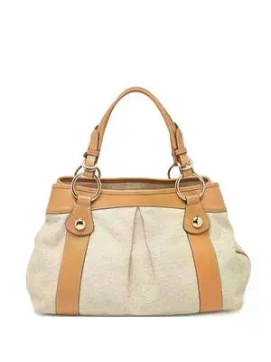Dkny Vintage Two-tone Tote Bag