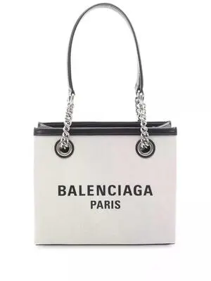 Balenciaga 2010-2025 Small Duty Free Tote Bag - Brown