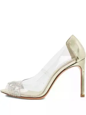 STUART WEITZMAN 105mm Crystal-embellished Pumps