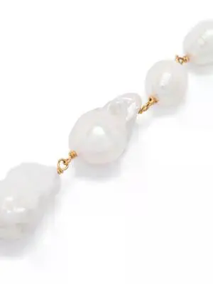JIL SANDER Pearl Bracelet - Gold
