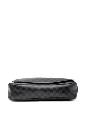 LOUIS VUITTON 2009 Damier Graphite Daniel Mm Crossbody Bag