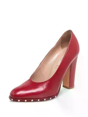 Valentino Garavani 110mm Rockstud Leather Pumps