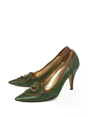 Etro 90mm Leather Heeled Pumps