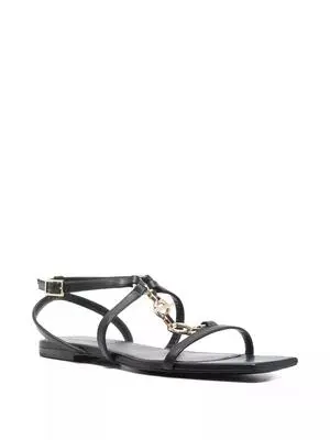 LANVIN Chain-link Detail Sandals