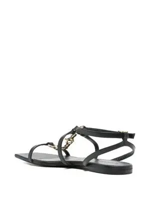 LANVIN Chain-link Detail Sandals