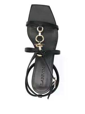 LANVIN Chain-link Detail Sandals