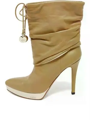 Gucci 110mm Platform Ankle Boots