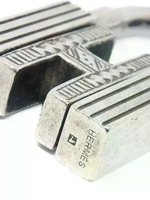 Hermès Pre-owned Touareg H Cadena Charm - Silver