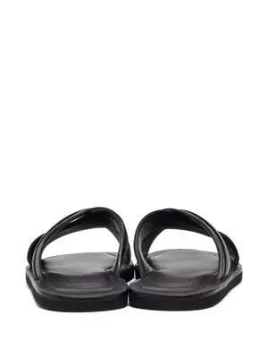 MALONE SOULIERS Gabriel Cross-strap Leather Sandals