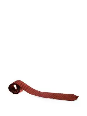 Ermenegildo Zegna Chevron-stripe Neck Tie
