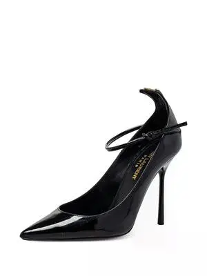 Saint Laurent 95mm Leather Heeled Pumps