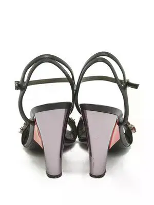 Fendi 110mm Crystal-embellished Sandals