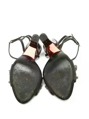 Fendi 110mm Crystal-embellished Sandals