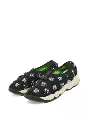 Dior 2014 Mesh Embellishment Sneakers - Black