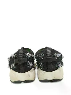 Dior 2014 Mesh Embellishment Sneakers - Black