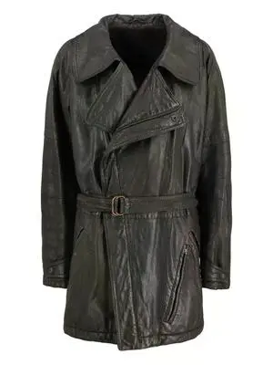 Gianfranco Ferre Grained Leather Jacket