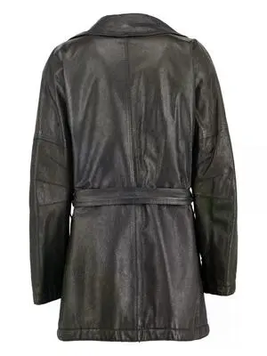 Gianfranco Ferre Grained Leather Jacket