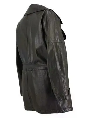 Gianfranco Ferre Grained Leather Jacket