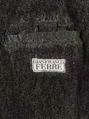 Gianfranco Ferre Grained Leather Jacket