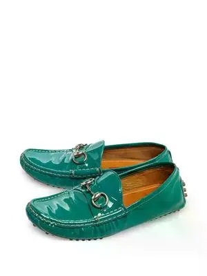 Gucci Horsebit-detail Leather Loafers