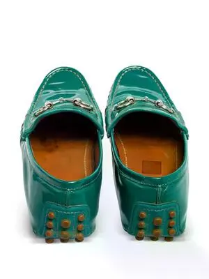 Gucci Horsebit-detail Leather Loafers