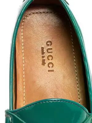 Gucci Horsebit-detail Leather Loafers