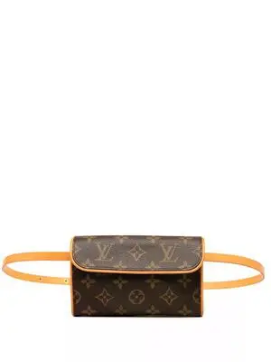 LOUIS VUITTON 2003 Monogram Pochette Florentine Belt Bag