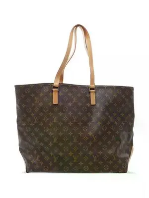 LOUIS VUITTON 2001 Cabas Alto Monogram Canvas Tote Bag