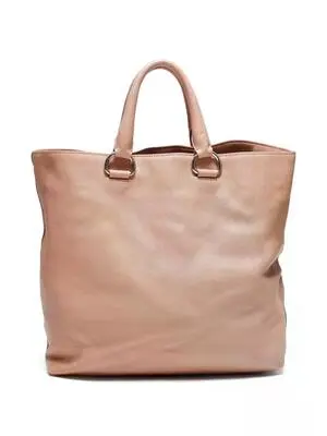 Prada Logo-lettering Two-way Handbag