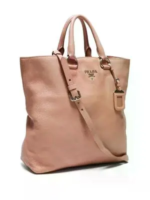 Prada Logo-lettering Two-way Handbag