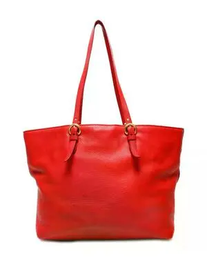 Miu Miu Large Leather Tote Bag