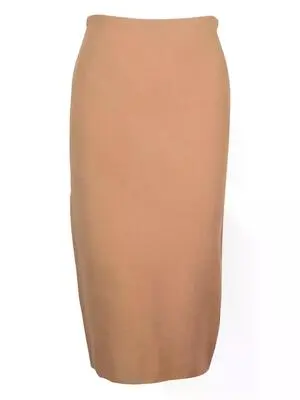Diane Von Furstenberg Knitted Pencil Skirt - Neutrals
