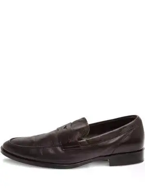 TOD'S Leather Loafers - Brown