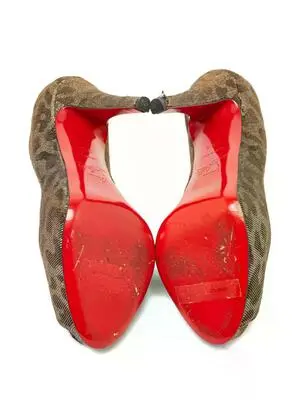 CHRISTIAN LOUBOUTIN 115mm Very Prive Pumps - Brown