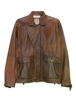 A.n.g.e.l.o. Vintage Cult Leather Jackets For Men