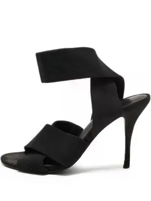 ALEXANDER WANG 100mm Canvas Stiletto Sandals
