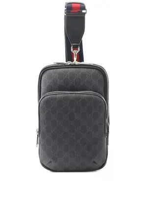 Gucci Small Gg Body Bag - Black