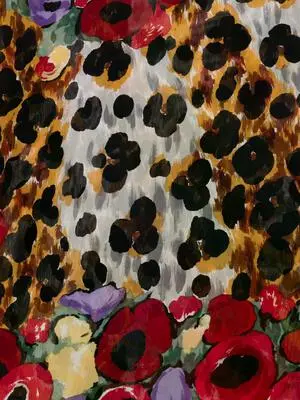 Valentino Garavani 1980s Printed Scarf