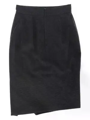 Gianfranco Ferre 1980s High-waisted Wool Skirt